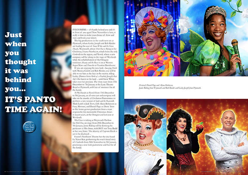 Preview - from Pantomime to Jazz and everything in between » Most ...